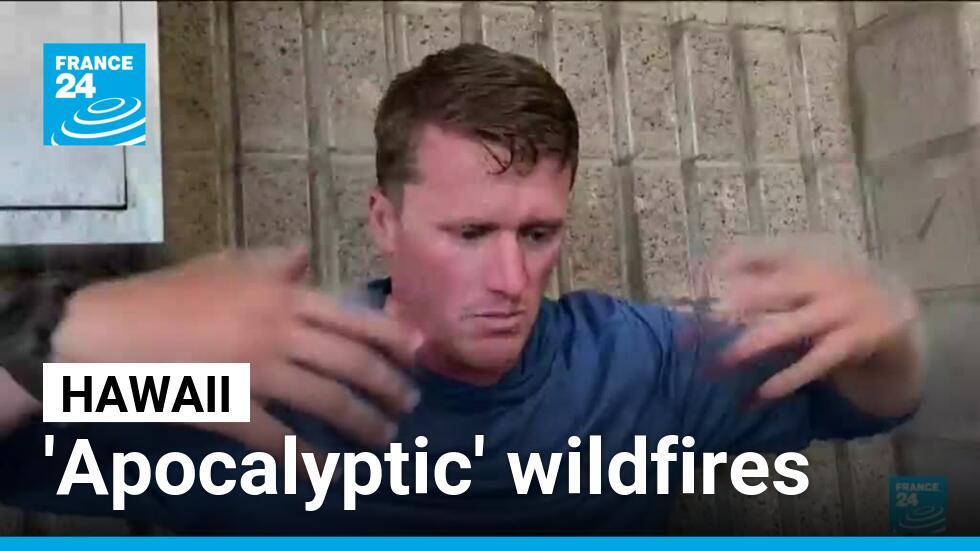 Dozens killed as wildfire burns historic Hawaii town to the ground